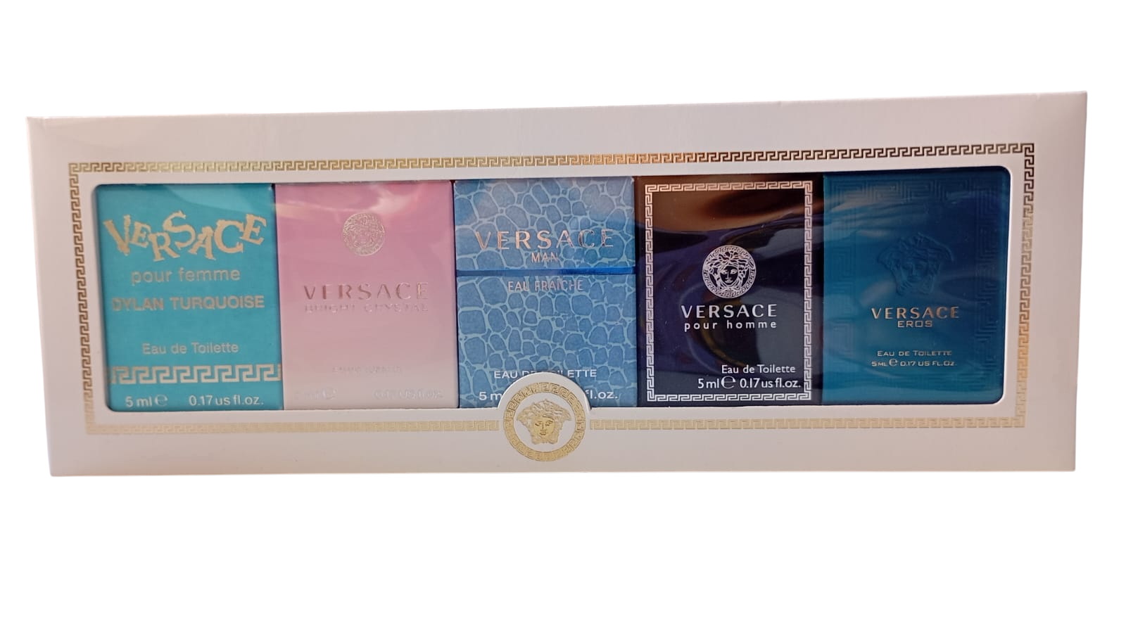Set de mini perfumes Versace / Versace Mixto – Cub Tech